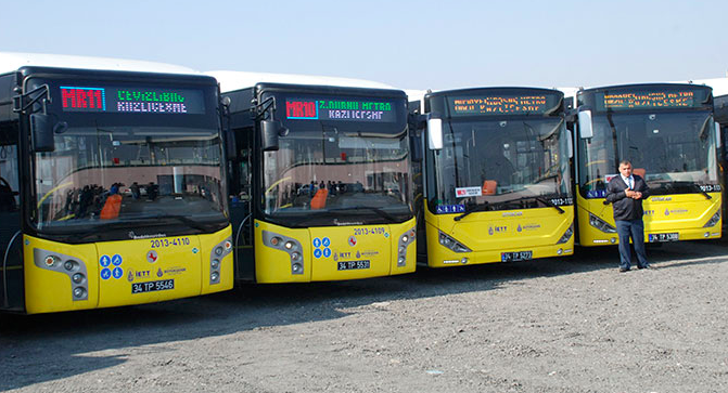 İstanbul’daki belediye otobüslerinin bakım ve onarım ihalesi iptal edildi