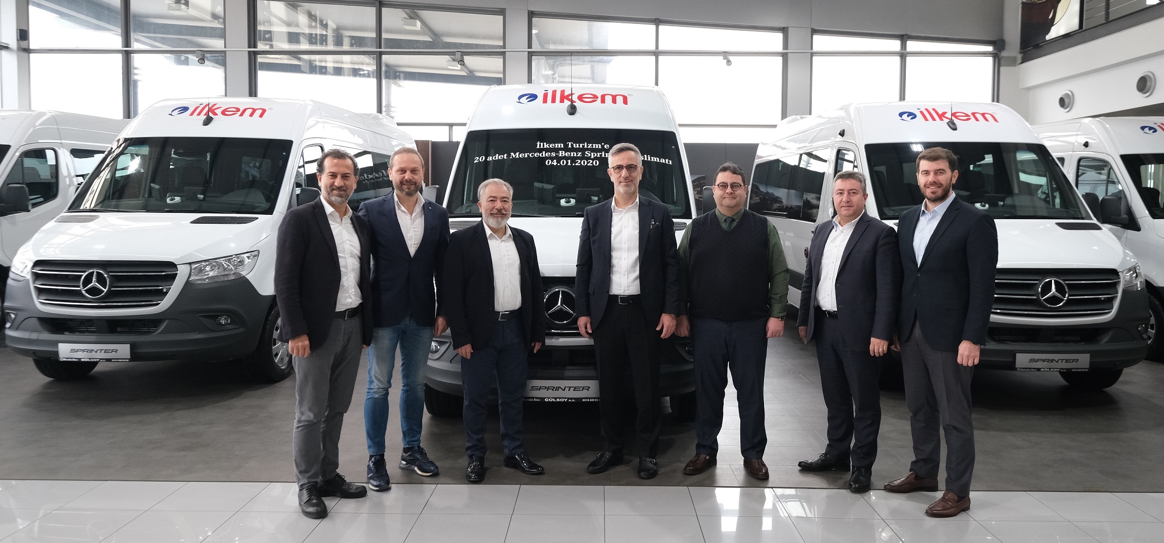 Mercedes'ten İlkem Turizm’e 20 Yeni Sprinter